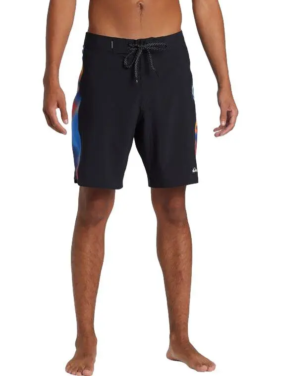 Quiksilver Surfsilk Arch Board Shorts - Mercury Sherpa Black
