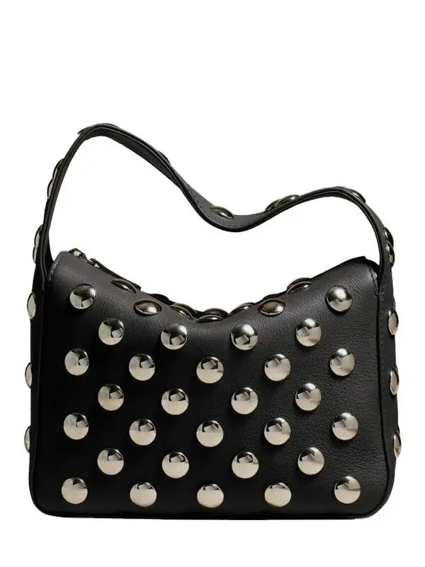 Khaite Handbag With Studded Detail - Black