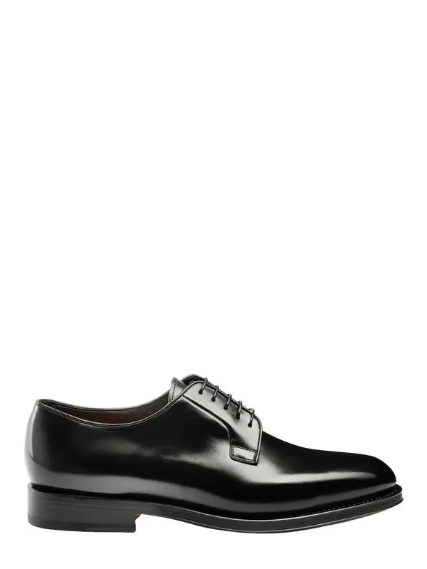 Santoni Brogue Shoes - Black