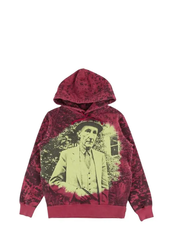 Supreme Burroughs Hooded Sweatshirt - Red