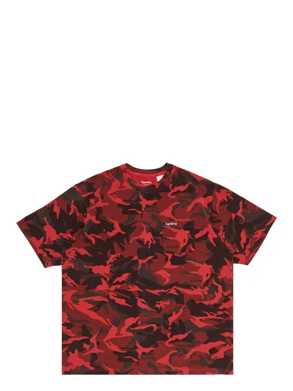 Supreme Short-sleeve Pocket Tee - Red