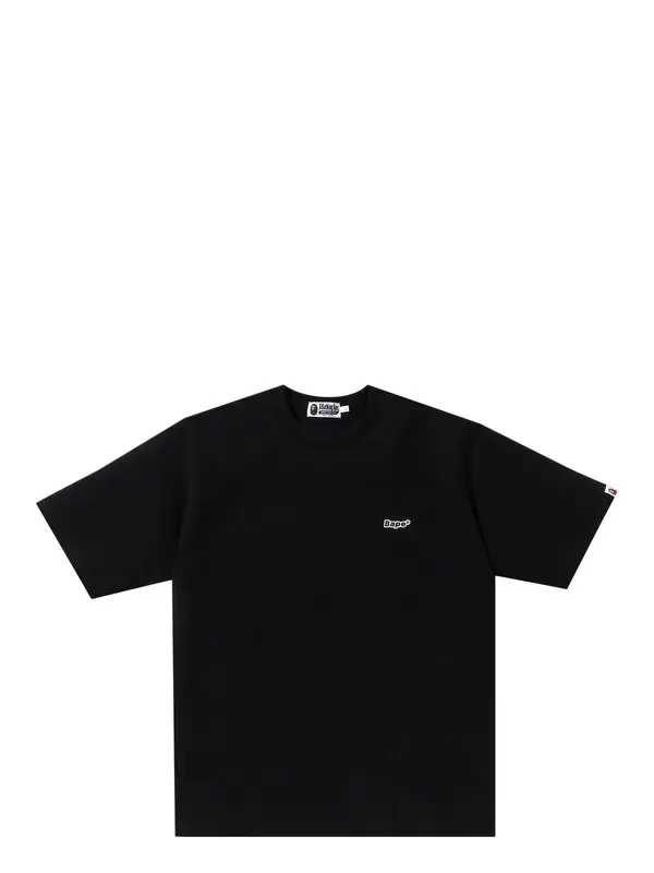 A BATHING APE One Point Relaxed Fit Tee - Black