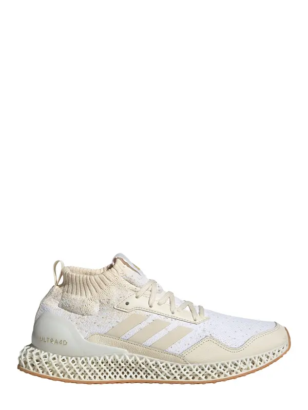 Adidas Ultra 4d Mid Sneakers - Cream