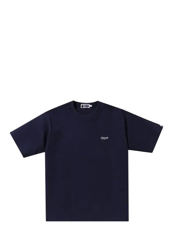 A BATHING APE One Point Relaxed Fit Tee 'navy - Blue
