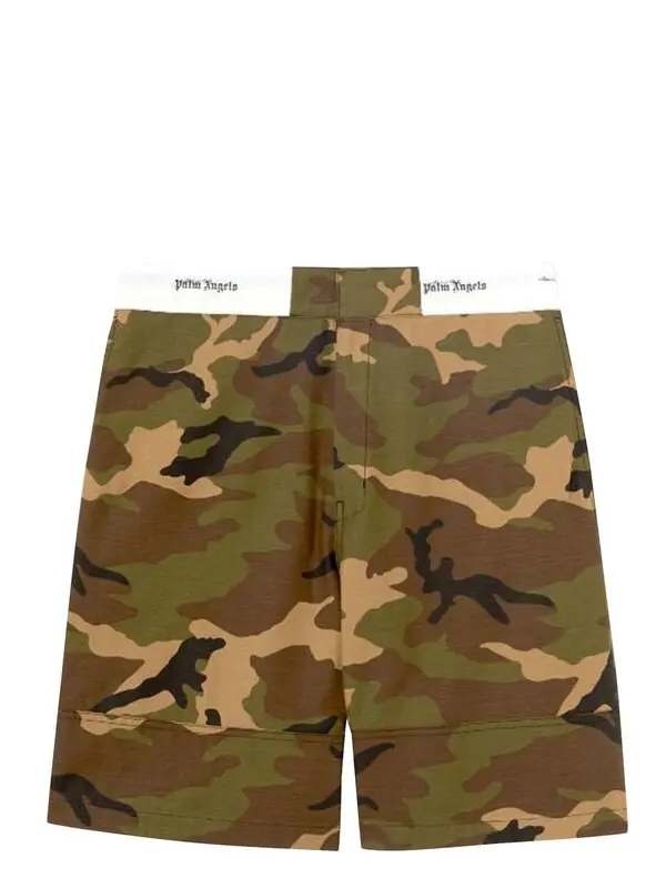 Palm Angels Sartorial Shorts - Green