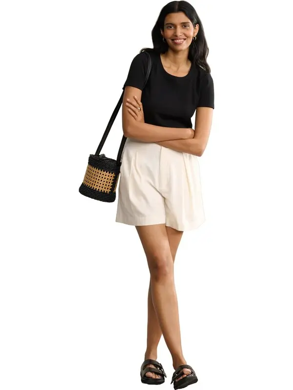 Jenni Kayne Pleated Short - Ivory