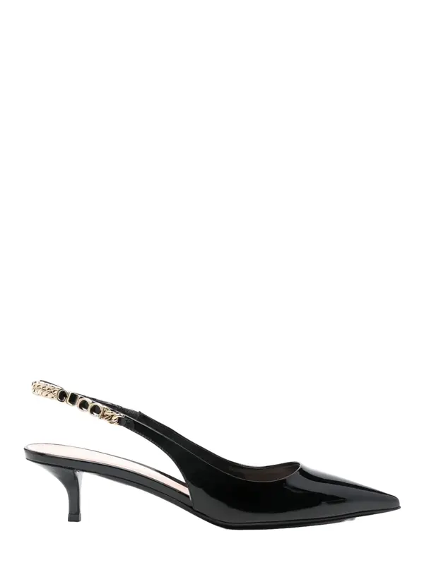 Gucci Signoria 45mm Slingback Pumps - Black