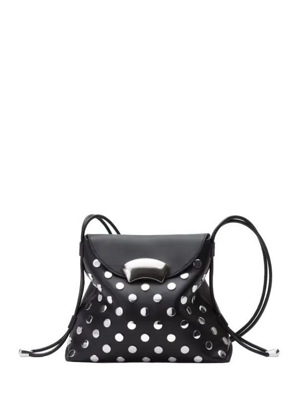 3.1 Phillip Lim Id Petite Soft Stud-embellished Shoulder Bag - Black