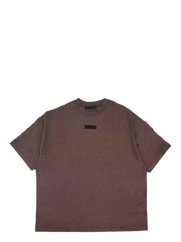 Fear Of God Logo-appliqué Cotton T-shirt - Brown