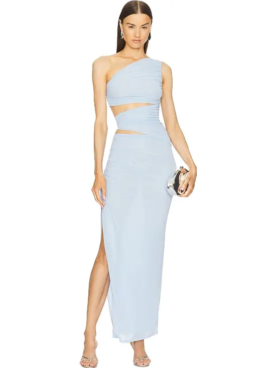 MICHAEL COSTELLO X Daphne Maxi Dress - Powder Blue