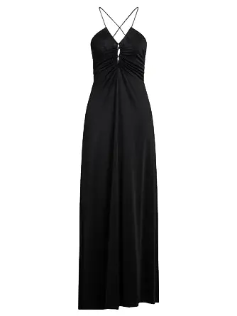 GANNI Maxi Dress - Black