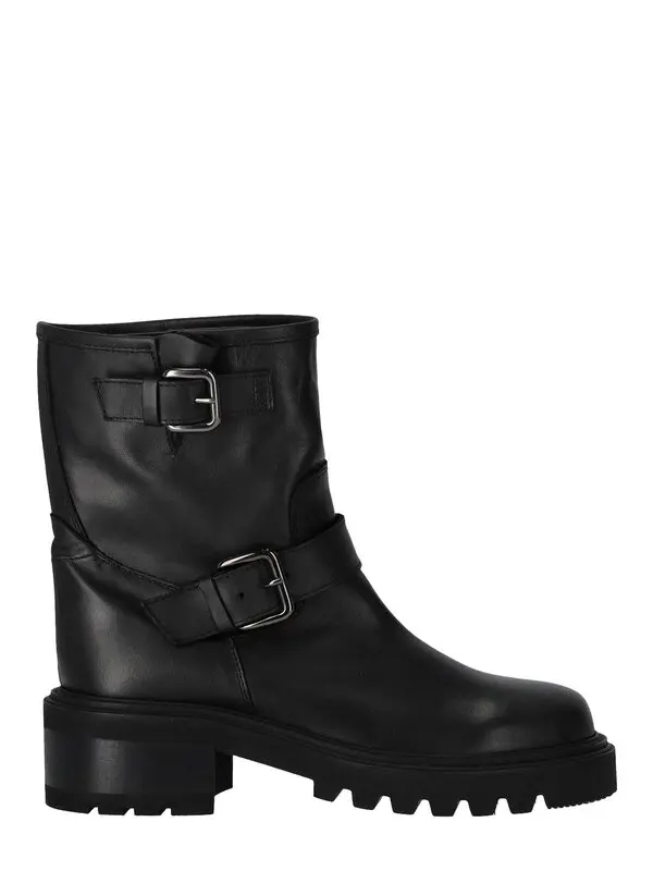 VIA ROMA 15 Malibu Biker Bootie - Black