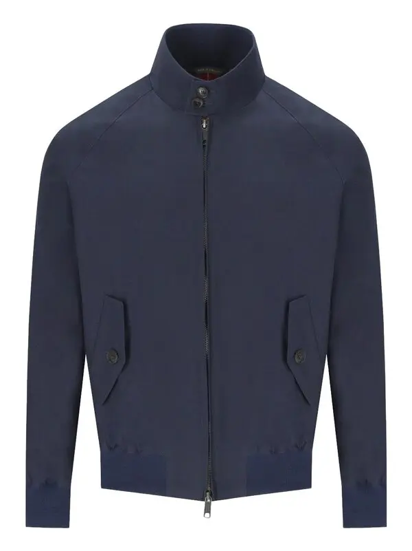 BARACUTA G9 Harrington Bomber Jacket - Blue