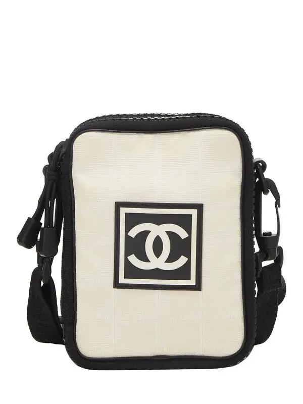 Chanel Sportline Shoulder Bag Mini - White