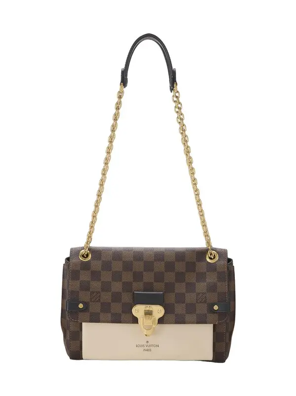 LOUIS VUITTON Damier Ebene Vavin Nm - Beige