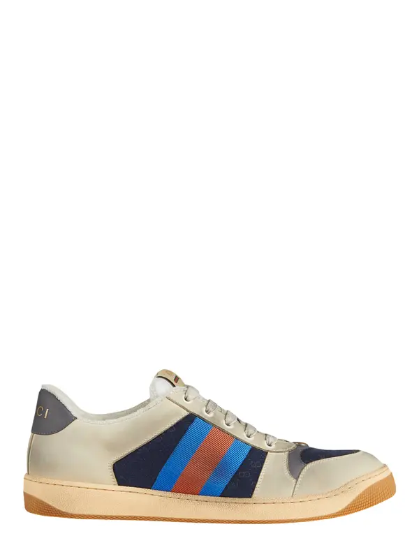 Gucci Gg Screener Sneakers - Blue