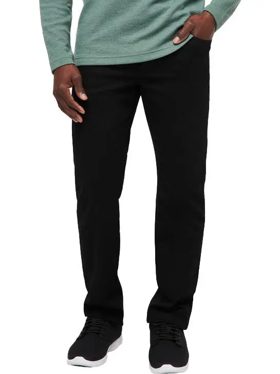 Travis Mathew Legacy Featherweight Straight Leg Jeans - Black
