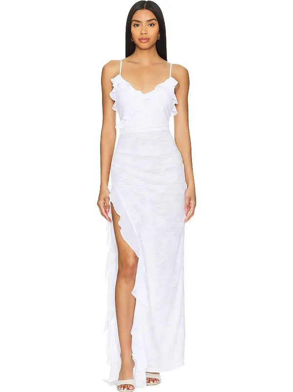 Nbd Anila Maxi Dress - White