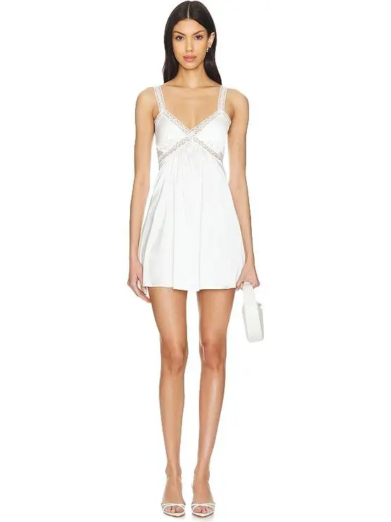 KAT THE LABEL Capri Slip - Ivory