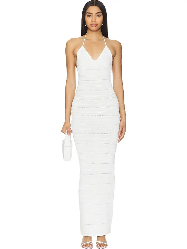Superdown Sloan Maxi Dress - White