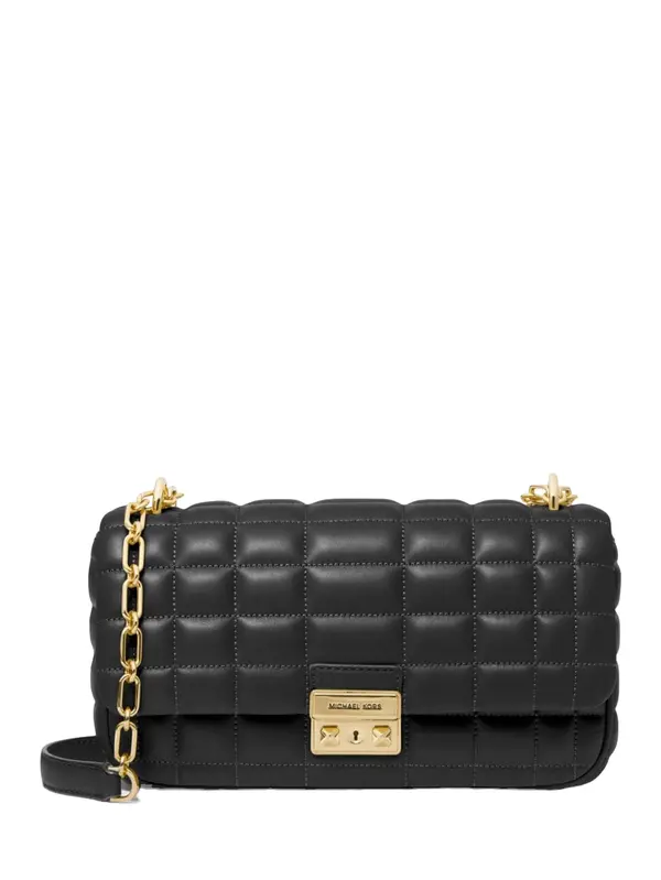 Michael Kors Tribeca Quilted Leather Shoulder Bag - Black