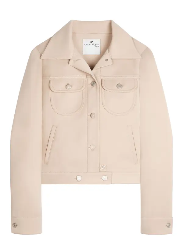COURREGES Trucker Jacket - Neutrals
