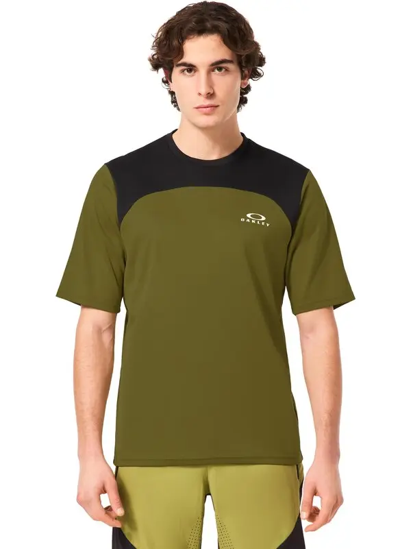 Oakley Free Ride Short Sleeve Jersey - Fern