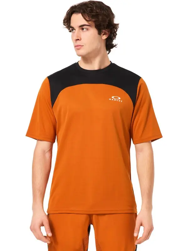 Oakley Free Ride Short Sleeve Jersey - Ginger