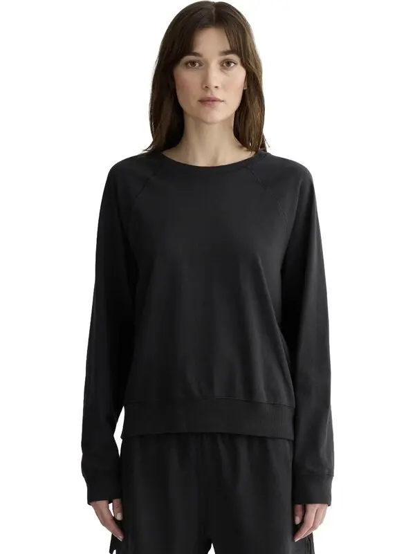 Everlane Off-duty Long-sleeve T-shirt - Black