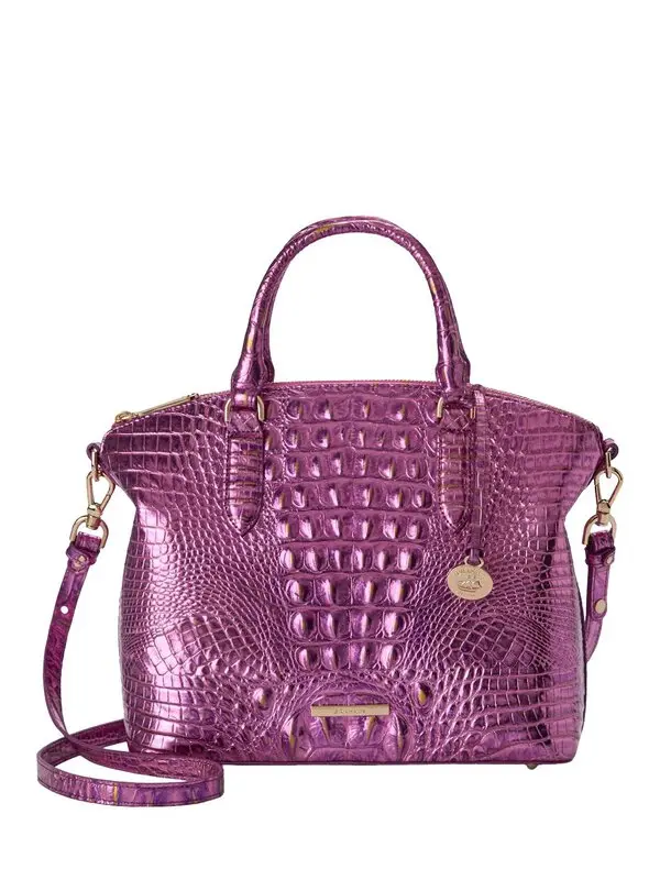 Brahmin Duxbury Croc Embossed Leather Satchel - Opera Melbourne