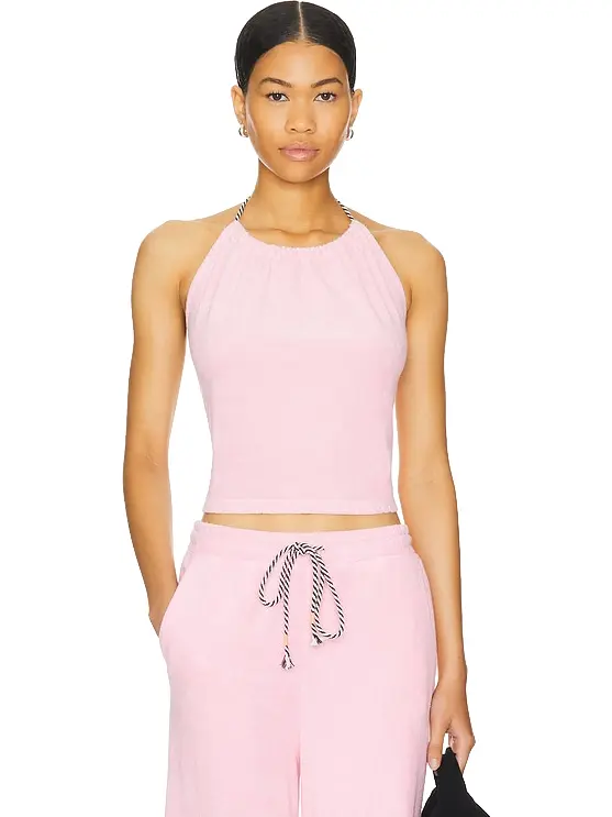 Sundry Lounge Halter Top - Candy