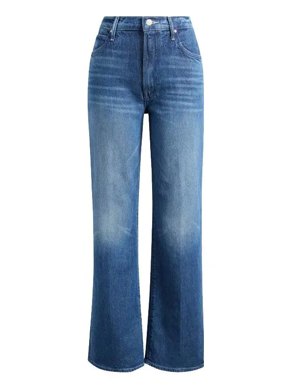 MOTHER The Kick High Waist Straight Leg Jeans - Which Is Witch