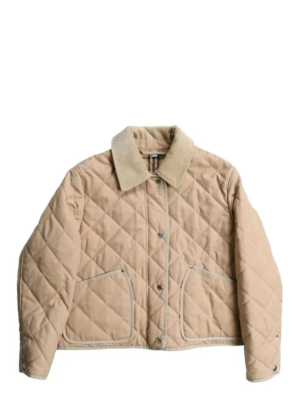 Burberry Quilted Jacket - Neutrals
