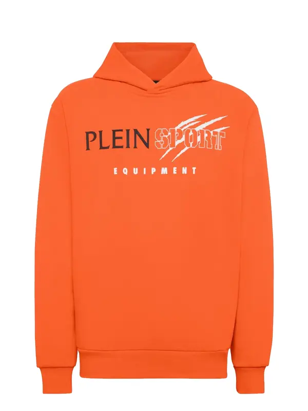 PLEIN SPORT Fleece Hoodie - Orange