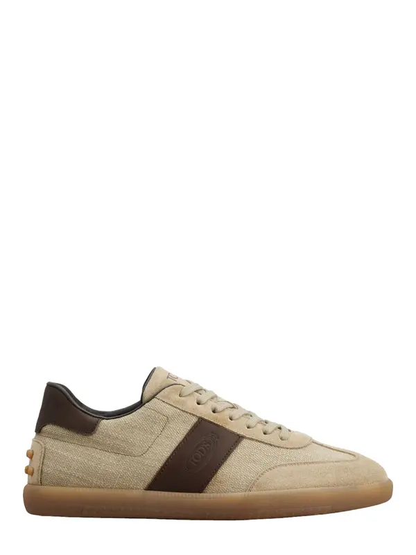 TOD'S Panelled Sneakers - Neutrals