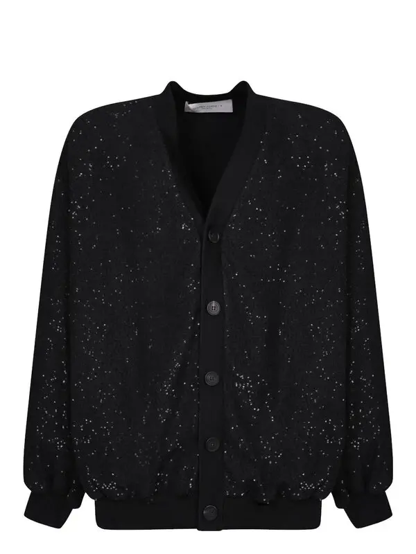 Golden Goose Sequined Cardigan - Black