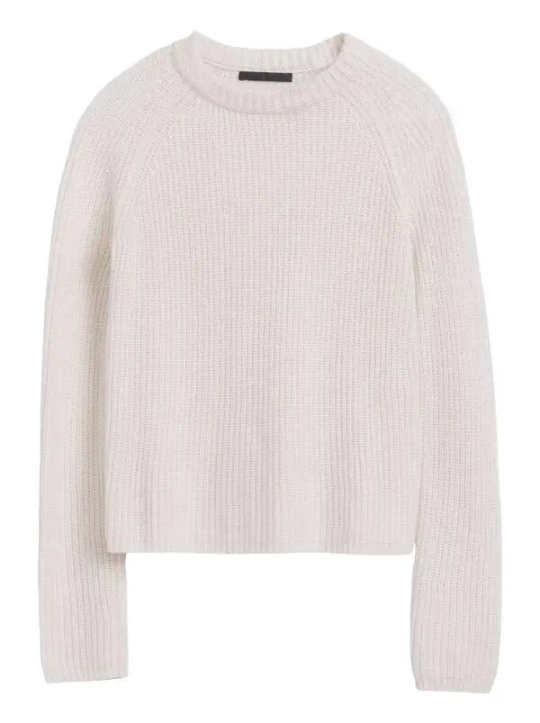 Jenni Kayne Cashmere Fisherman Sweater - Ivory