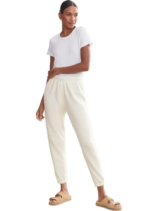 Jenni Kayne Saturday Sweatpant - Cream