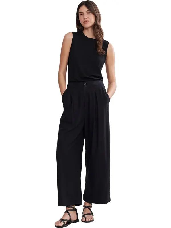 Jenni Kayne Relaxed Trouser - Black