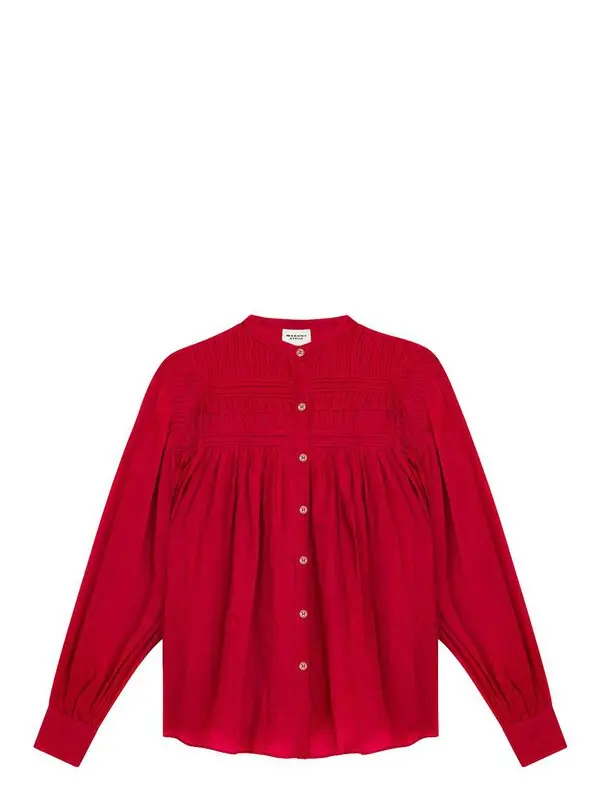 MARANT ETOILE Plalia Blouse - Red