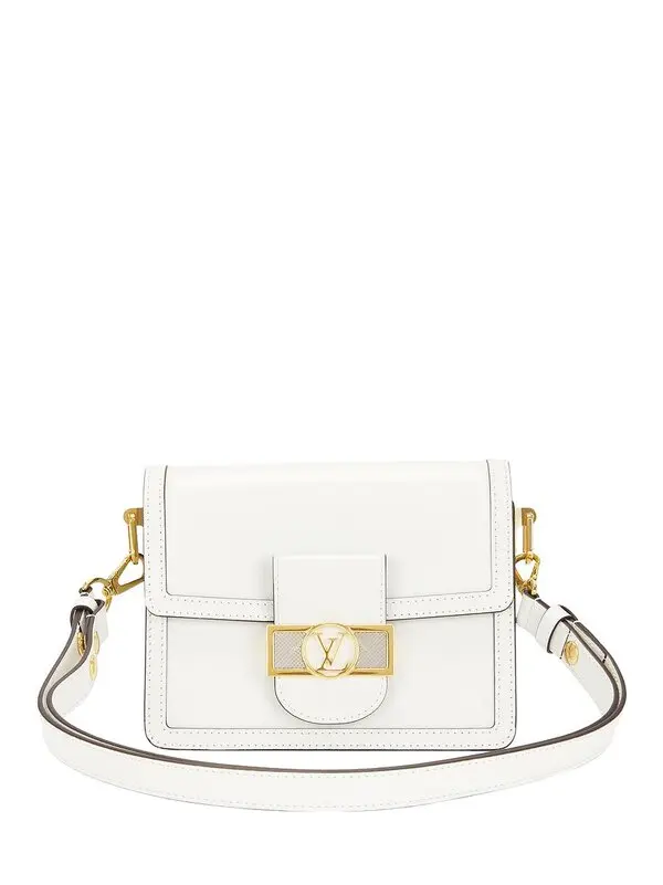 LOUIS VUITTON Dauphine Pm Shoulder Bag - White