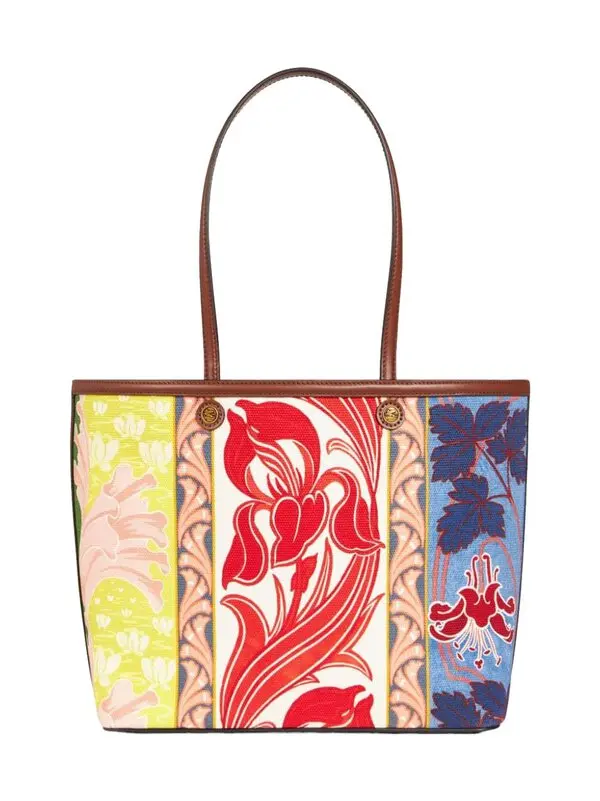 Etro Floral-print Tote Bag - Blue