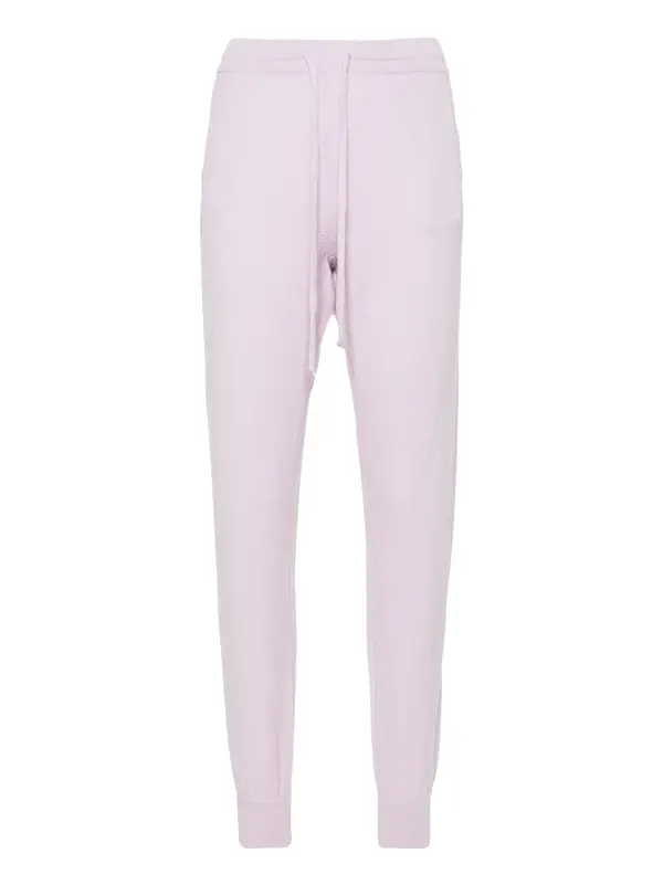 TEDDY CASHMERE Milano Cashmere Track Pants - Purple