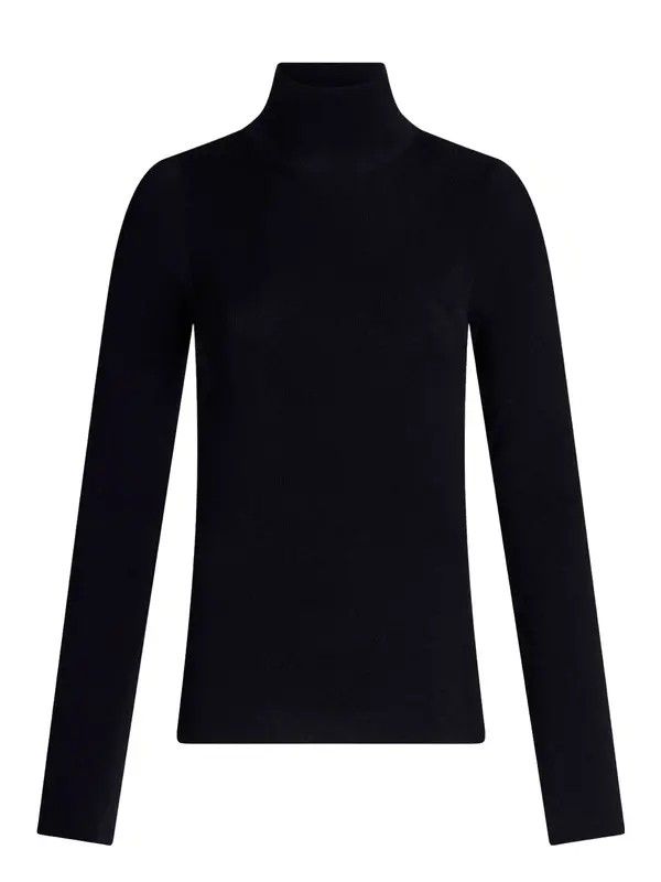 Etro High-neck Jumper - Blue
