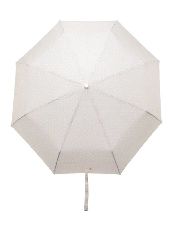 BOSS Monogram-print Umbrella - Neutrals