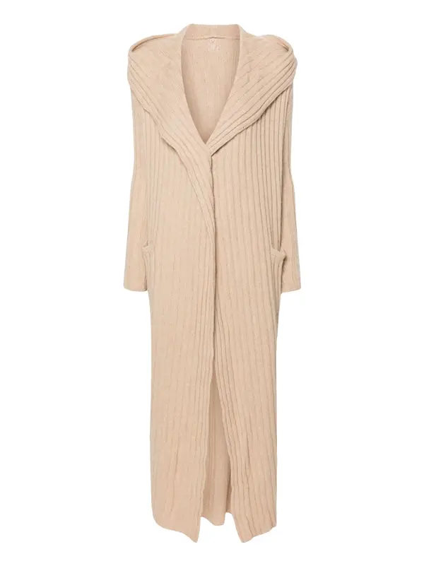 TEDDY CASHMERE Amalfi Cashmere Coat - Neutrals