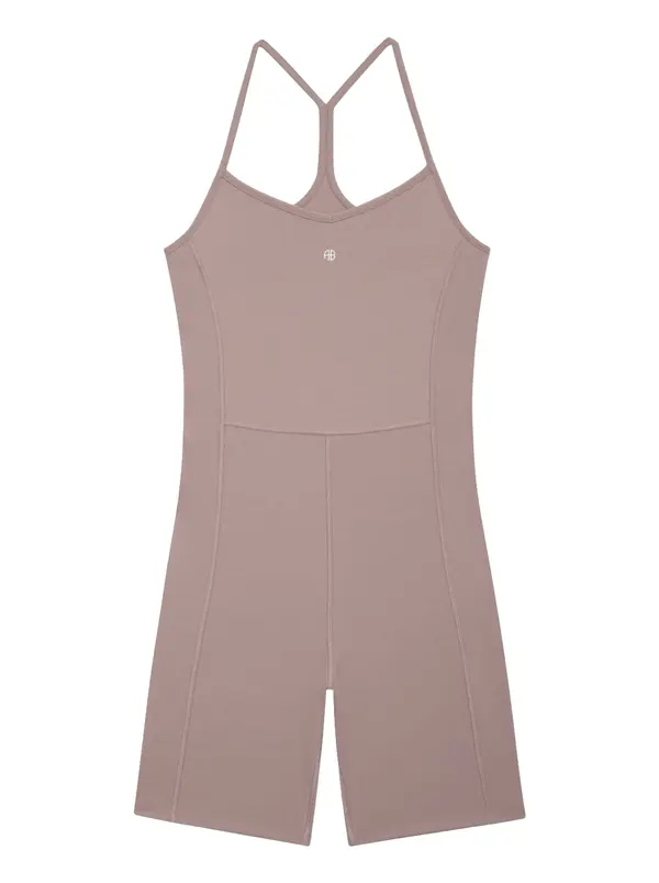 ANINE BING Val One Piece Short Leotard - Pink
