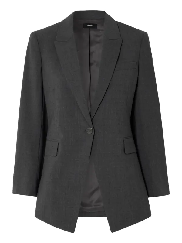 Theory - Theory Etiennette Wool-Blend Blazer