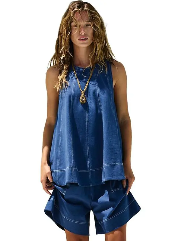 Free People Strada Set - Dark Denim