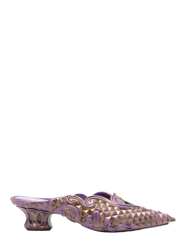 Y/project X Melissa Court Mules - Purple